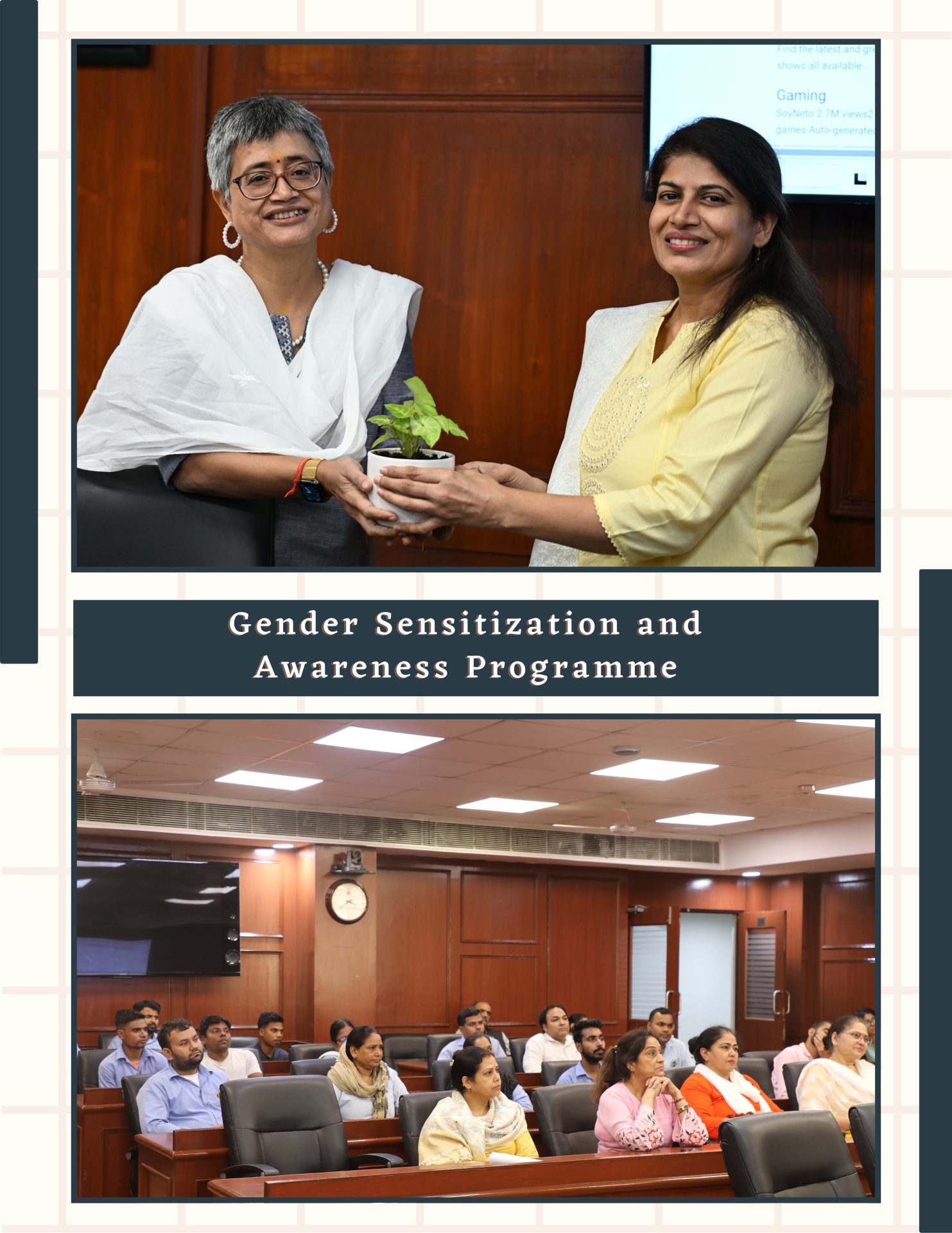 Gender Sensitization and Orientation-cum-Training Session (9th October ...