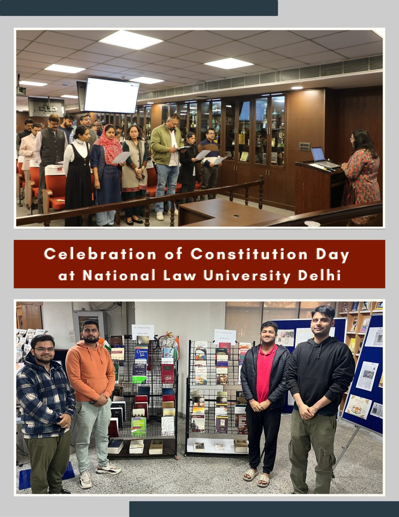 Celebration of Constitution Day (Samvidhan Diwas) (26th November, 2025 ...