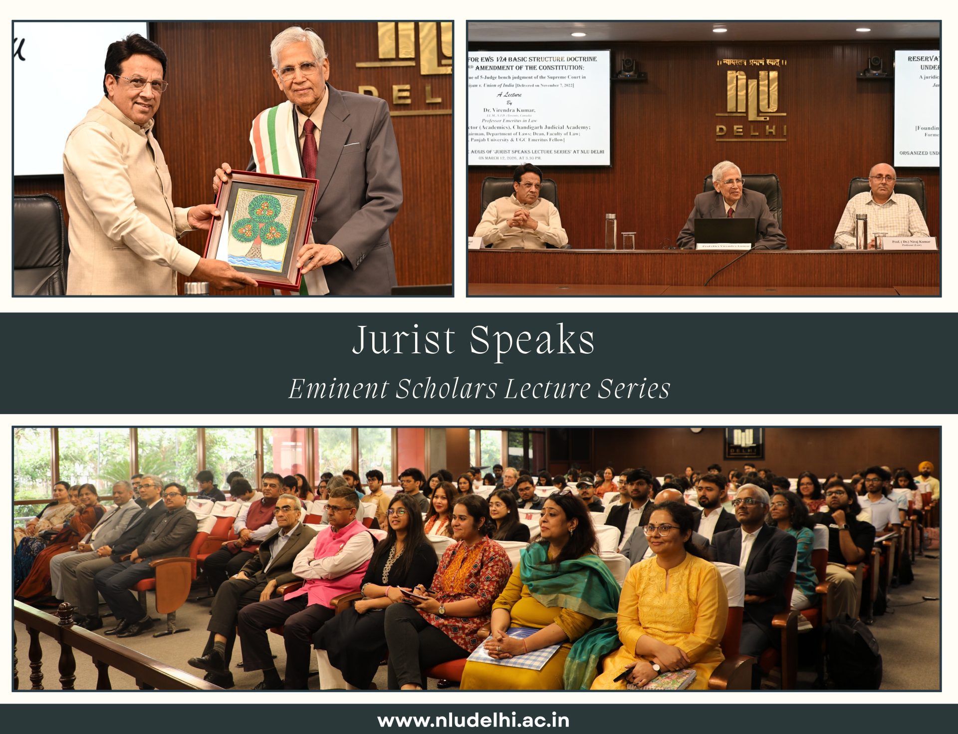 Jurist Speaks-Eminent Scholars Lecture Series, 12th Edition (12th March ...